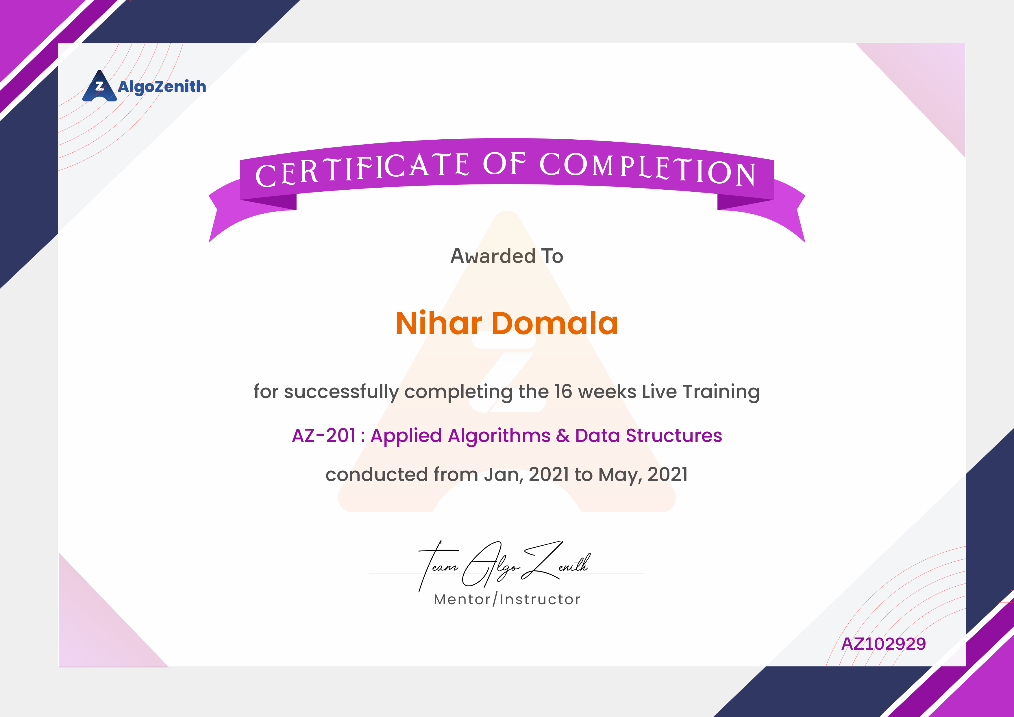 Nihar Domala - Data Engineer︱AWS, Big Data, ETL, Machine Learning︱Building Scalable & Optimized ...